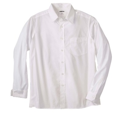 Kingsize Men's Big & Tall The No-tuck Casual Shirt - 7xl, White : Target