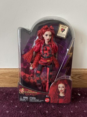 Disney Descendants: The Rise Of Red Fashion Doll & Accessory, Red ...