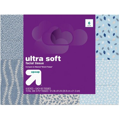 Ultra Soft Facial Tissue - 4pk/110ct - Up & Up™ : Target
