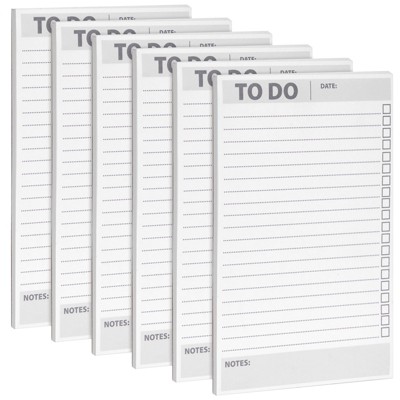 Juvale 6 Pack Small Notepad With Pen And Colored Sticky Index Tabs ...