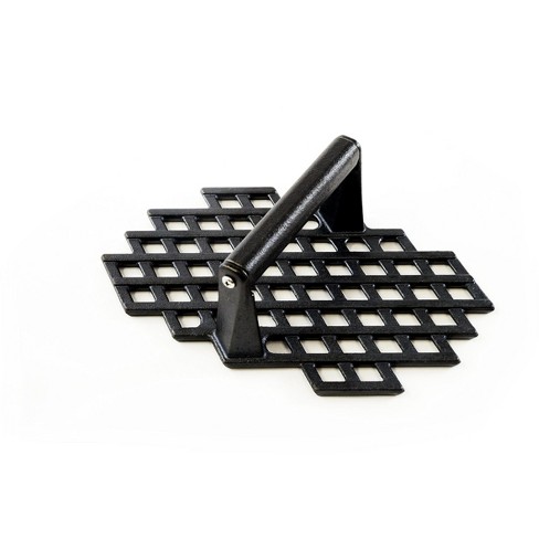 Charcoal Companion Cast Iron Grill Marks Press : Target
