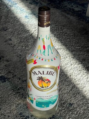 Malibu Coconut Caribbean Rum - 375ml Plastic Bottle : Target