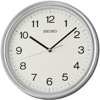 Seiko 1 Yori Wall Clock - Silver : Target