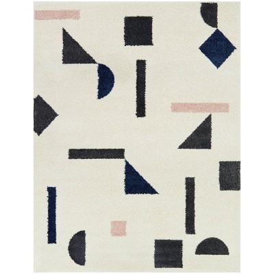 Gibson Geometric Striped Kids' Rug - Balta Rugs : Target