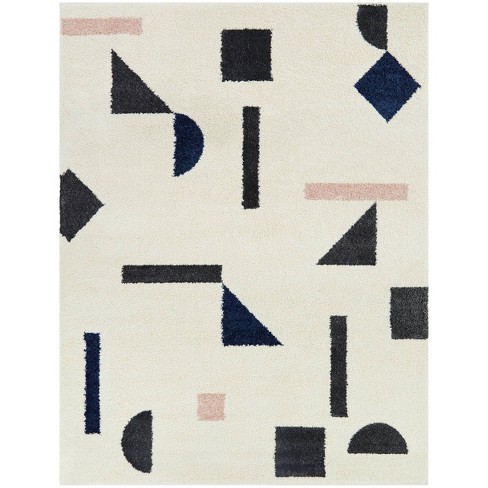 Gibson Geometric Striped Kids' Rug - Balta Rugs : Target
