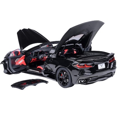 2020 Chevrolet Corvette C8 Stingray Black 1/18 Model Car by Autoart ...