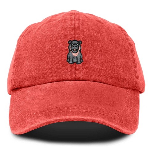 Dalix Hippo Embroidered Cotton Dad Hat Cute Animal Design Adjustable ...
