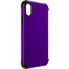 Verizon Rubberized Slim Case For Iphone Xr - Purple/black : Target