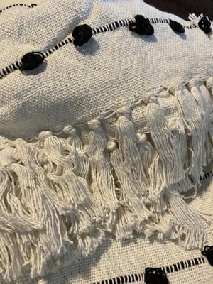 50"x60" Woven Loop Throw Blanket Off-white - Design Imports : Target
