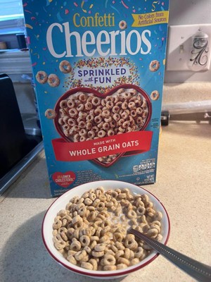 Cheerios Confetti Family Size Breakfast Cereal - 19oz : Target