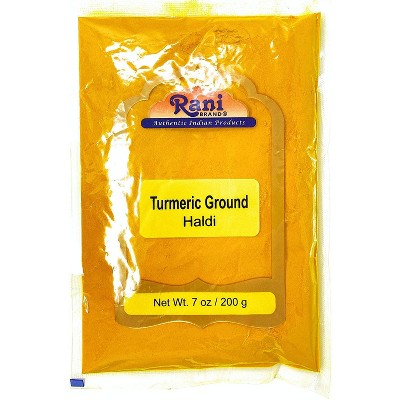 Turmeric (haldi) Root Powder (high Curcumin ) - 7oz (200g) - Rani Brand ...