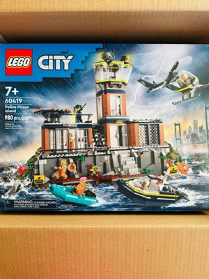 Lego City Police Prison Island Building Toy 60419 : Target