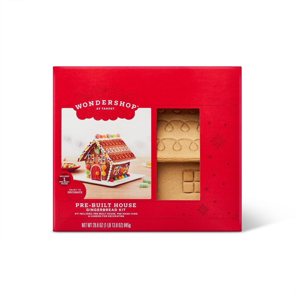 UPC 085239054789 - Holiday Pre-Built Gingerbread House Kit - 29.8oz ...
