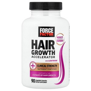 Force Factor Hair Growth Accelerator With Lustriva®, 90 Vegetable Capsules : Target