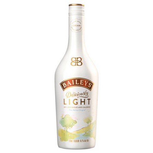 Bailey's Deliciously Light Irish Cream Liqueur - 750ml Bottle : Target