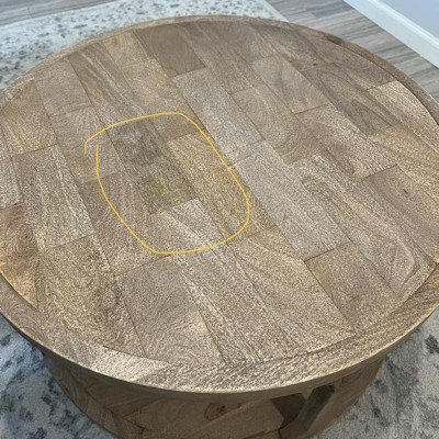 Castalia Round Natural Wood Coffee Table - Threshold™ : Target