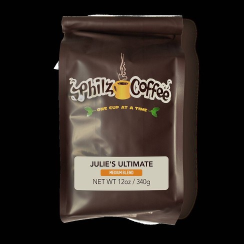 Philz Julies' Ultimate Whole Bean Medium Roast Coffee - 12oz : Target