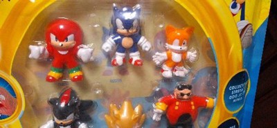 Goo Jit Zu Sonic The Hedgehog Super Squishy Mini Figure Set - 6pk : Target
