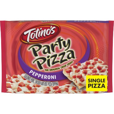 Totino's Pepperoni Party Frozen Pizza - 10.2oz : Target