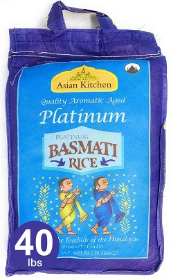 Asian Kitchen Platinum White Basmati Rice - Rani Brand Authentic Indian ...