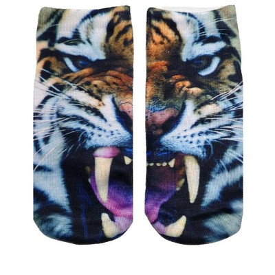 Living Royal Stacked Hamburgers Photo Print Crew Socks : Target