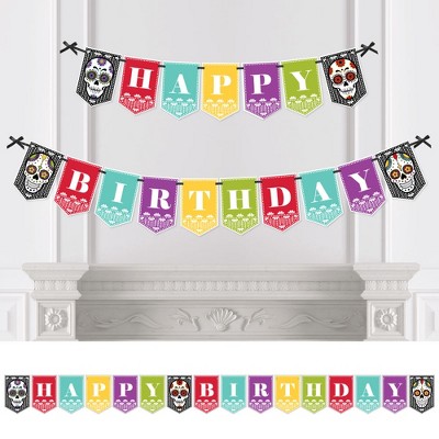 Big Dot Of Happiness Gnome Birthday - Happy Birthday Party Bunting ...