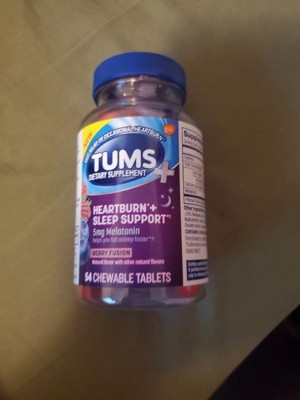 Tums Chewy Bites Extra Strength Antacid Assorted Berry 32ct : Target