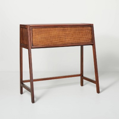 Regalia Secretary Desk Walnut - Winsome : Target