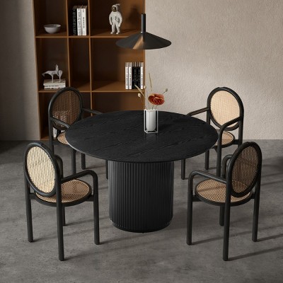 47 Inch Dining Tables Round, Dining Tables Modern For 4-6 People ...