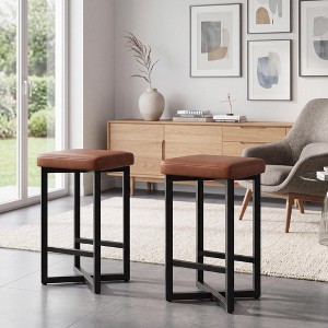 Set of 2 Backless Bar Stools, 24" Counter Height : Target