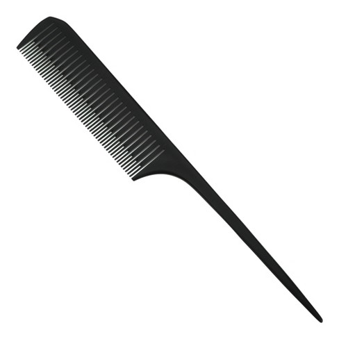 Unique Bargains Plastic Long Tail Tip Comb 0.04" : Target