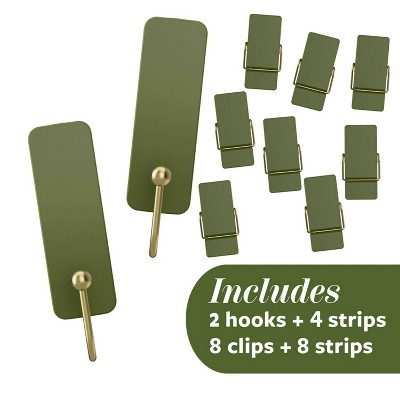 Command Limited Addition Holiday Mixed Hooks Pack Sage 10 Hooks 12 ...
