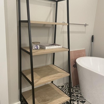 60 Loring 4 Shelf Trestle Bookcase Threshold Target