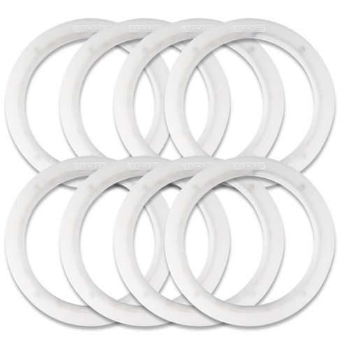 Kicker (2) 50klsr65 6.5" Weather Proof Led Lighted Speaker Rings, 4 ...