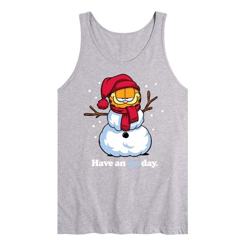 Men's - Garfield - Have An Ice Day Graphic Tank Top : Target