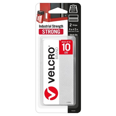 Velcro 4" X 2" Industrial Strength Strips : Target