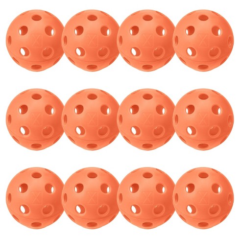 Franklin Sports X-26 Pickleballs 12pk - Orange : Target