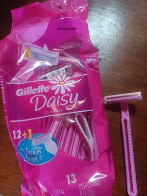 Gillette Daisy Women's Disposable Razors - 12ct : Target