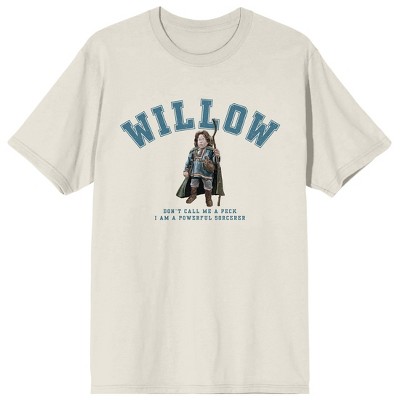 Willow Varsity Peck Sorcerer Crew Neck Short Sleeve Tofu Men's T-shirt ...