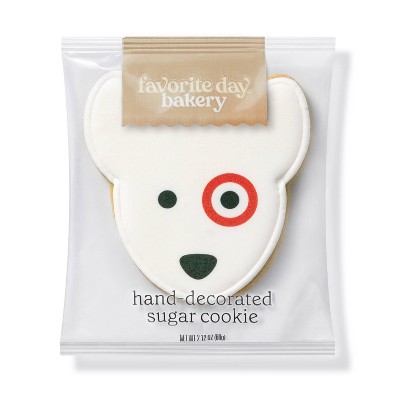 Bullseye Dog Sugar Cookie - 1ct - Favorite Day™ : Target