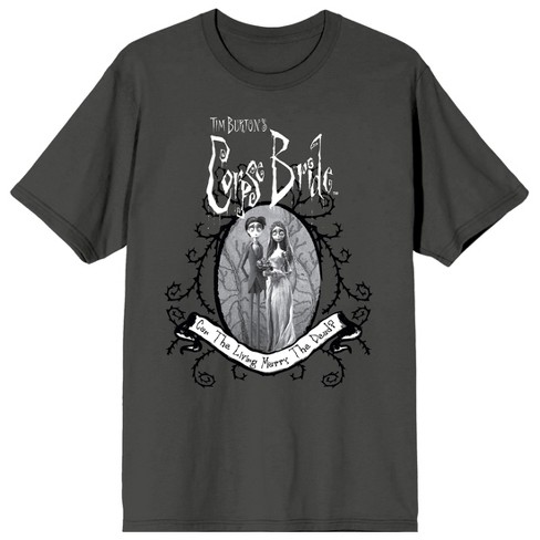 Corpse Bride Can The Living Marry The Dead Crew Neck Short Sleeve ...