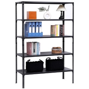 Sugift 5-tier Storage Rack Shelf 48"w X 19"d X 70"h Freestanding ...