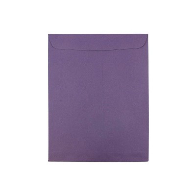 Sustainable Greetings 200 Pack Bulk #10 Purple Envelopes With Gummed ...