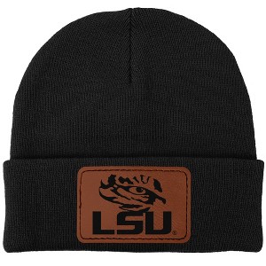 LSU Louisiana State University Primary Logo Knit Beanie With Cuff And ...