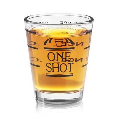 True Set Of 6 Classic Shot Glasses, 1.5 Oz Shot Glass Set, Dishwasher ...