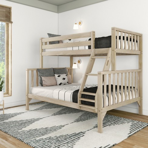 Plank+beam Scandinavian Twin Over Full Bunk Bed, Blonde : Target