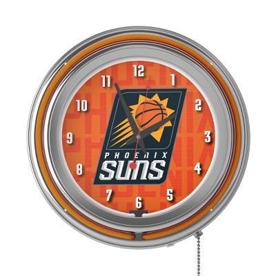 Phoenix Suns City Retro Neon Wall Clock : Target