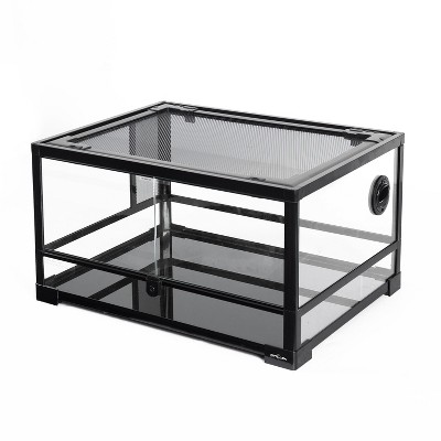Repti Zoo 20gallon Full Reptile Glass Terrarium, Double Hinge Door ...