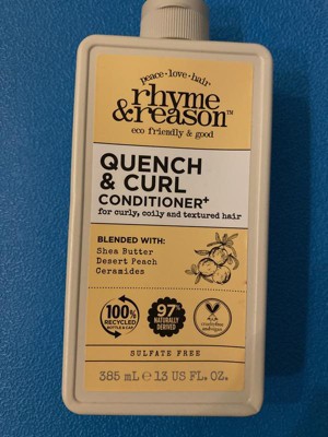 Rhyme & Reason Quench & Curl Conditioner - 12 Fl Oz : Target