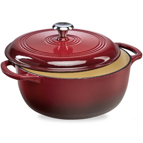 Best Choice Products 7.5 Quart Enamel Cast-iron Dutch Oven, Heavy-duty ...